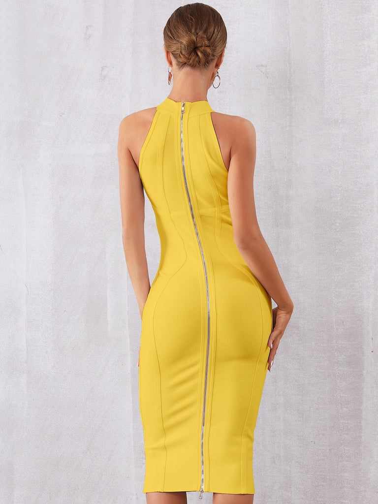 Damara Elegant Bodycon Bandage Dress – Orro Shop